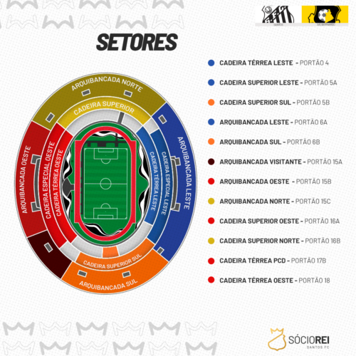 Venda de ingressos para a partida entre Santos FC e São Bernardo ...