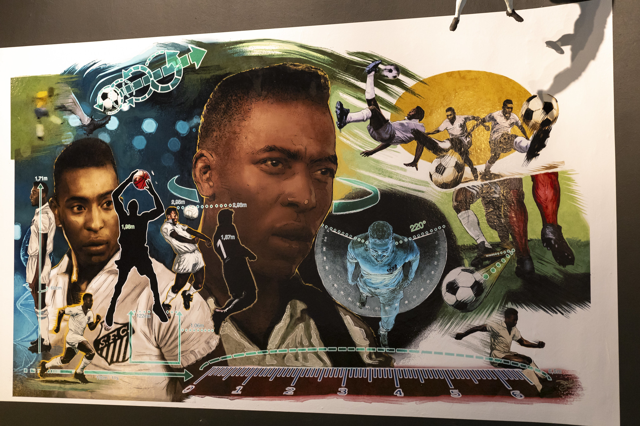 Sala Astro Rei, em homenagem à Pelé, é inaugurada no Memorial das Conquistas - Santos Futebol Clube