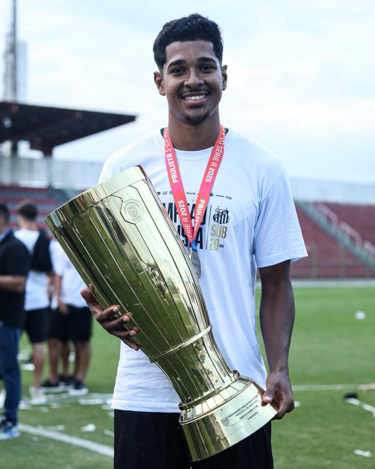 De forma heroica, Santos FC conquista o 6º título paulista sub-20 de ...