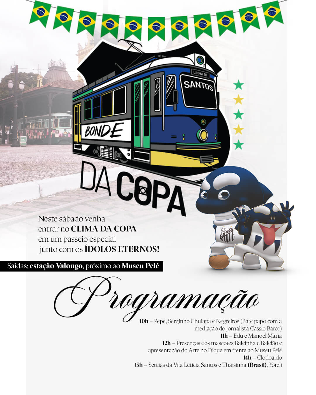 Bonde da Copa Archives - Santos Futebol Clube